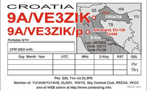 QSL info